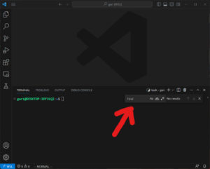VSCode | bash ターミナルにて Ctrl+p でコマンド履歴を遡る | Gari Tech